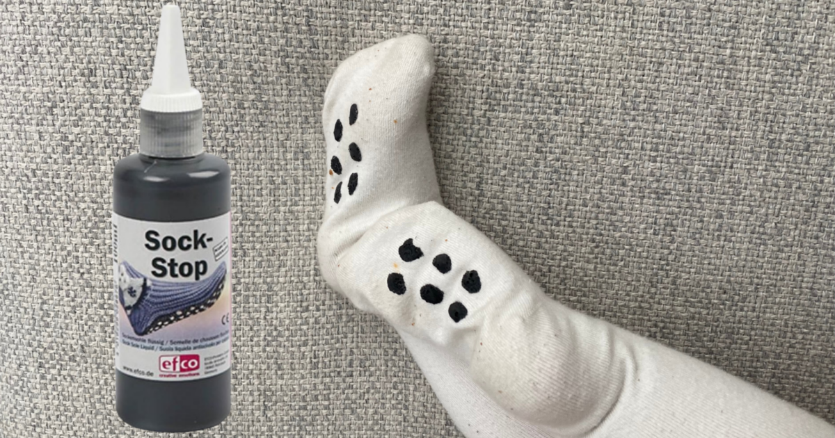 Sock-stop review: maak zelf je antislip sokken / maillot ...