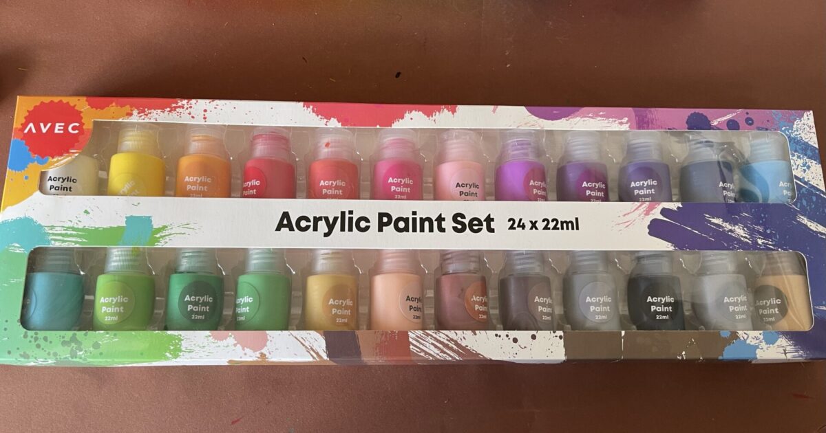 Nieuw bij de Action Acrylverfset Avec 24 x 22 ml review ...